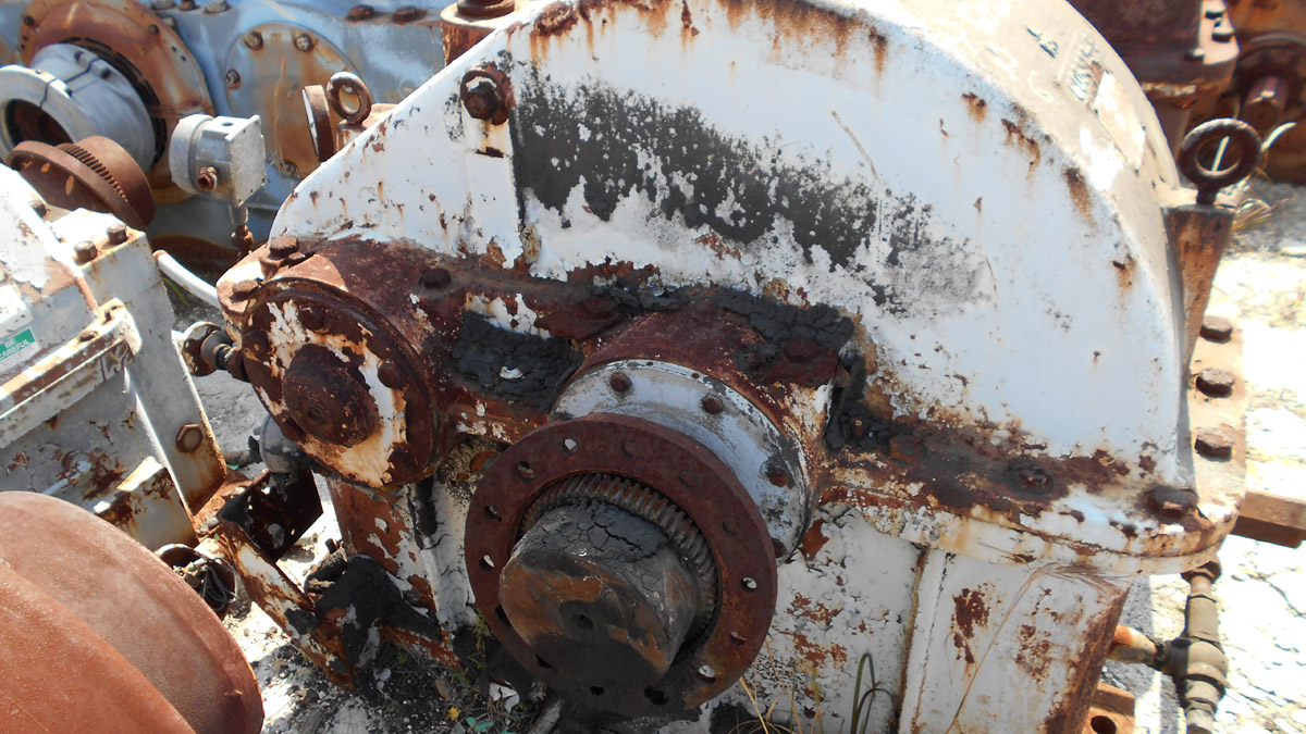 ELLIOTT Gearbox; HP: 485; Model: C-5 ; Ratio: 5.03; RPM In: 4388; RPM ...